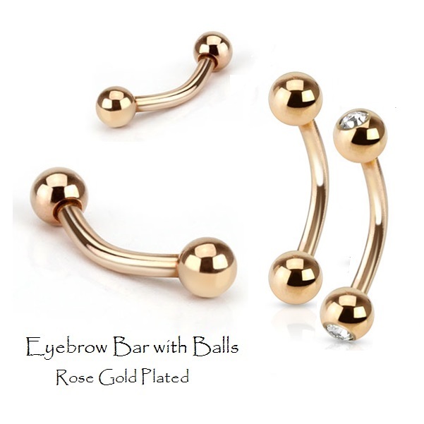 Gold Plated Labret Tragus Cartilage Lip Bar Horseshoe CBR Piercing Ear ...