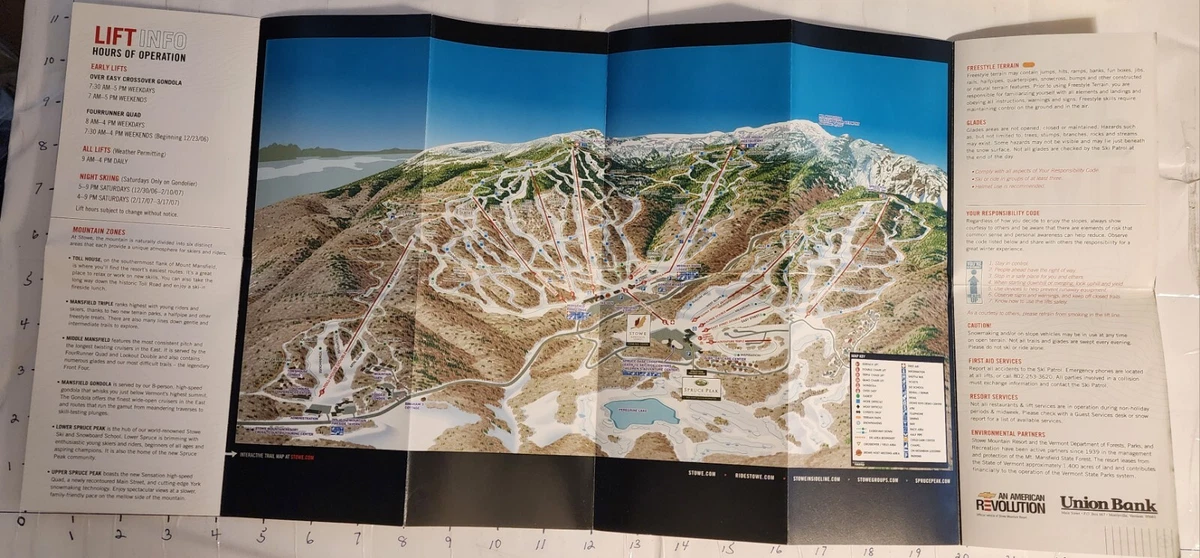 Stowe Vt Trail Map