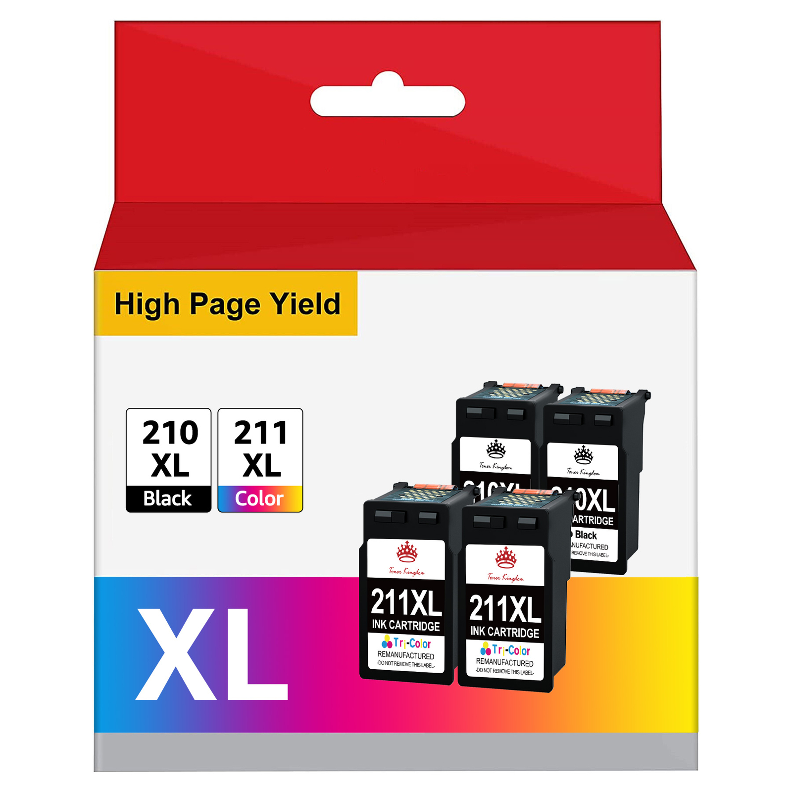 PG-210XL CL-211XL Ink Cartridge compatible with Canon PIXMA MP230 499 ...