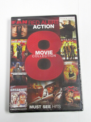8 Movie Collection XXX Contractor Attack Force Stealth Into the Sun ...