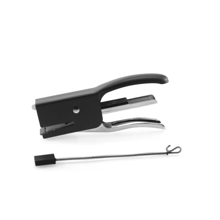 SPILLATRICE CUCITRICE PINZATRICE PUNTI METALLICI FOGLI + 400 PUNTI CASA ...