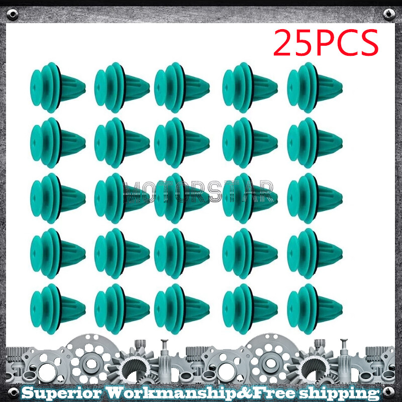 25Pcs Car Door Trim Panel Retainer Clips #90467-10188 For Toyota Sienna ...