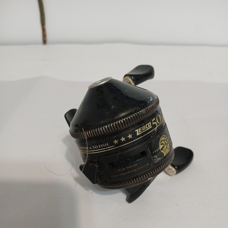 Vintage Zebco 50 Classic Fishing Reel Made in USA | eBay