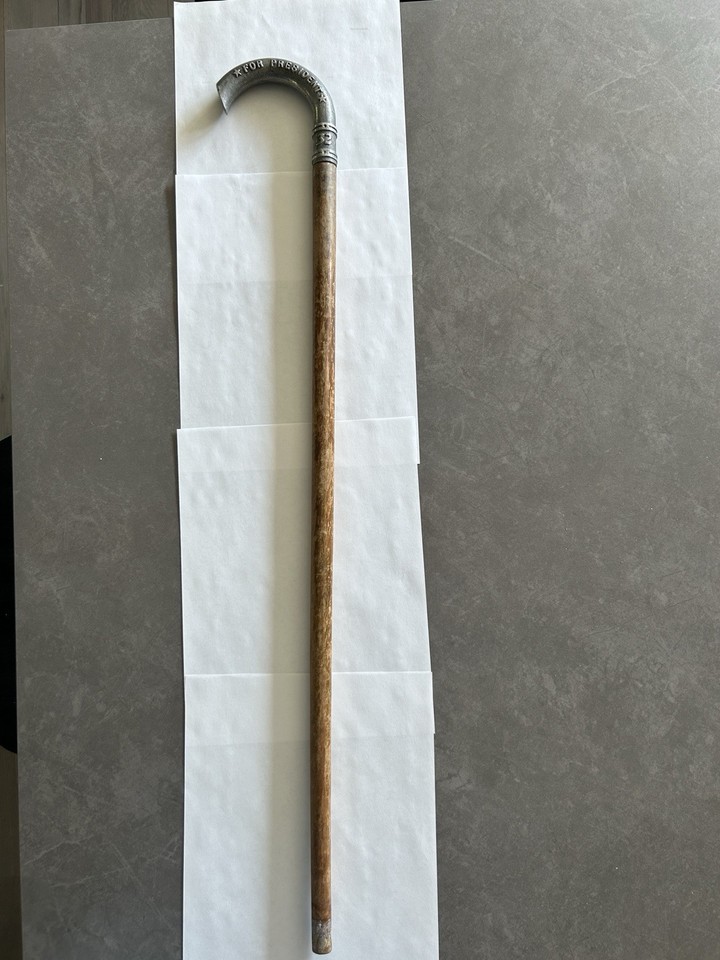 Franklin D. Roosevelt FDR 1932 Presidential Campaign Cane Metal Handle ...