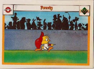 TWEETY BIRD 1990 Upper Deck Looney Tunes Comic Ball Card #7/10 | eBay
