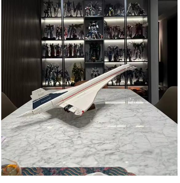 10318 Concorde Supersonic Airbus Building Blocks Technic 105CM Airplane ...