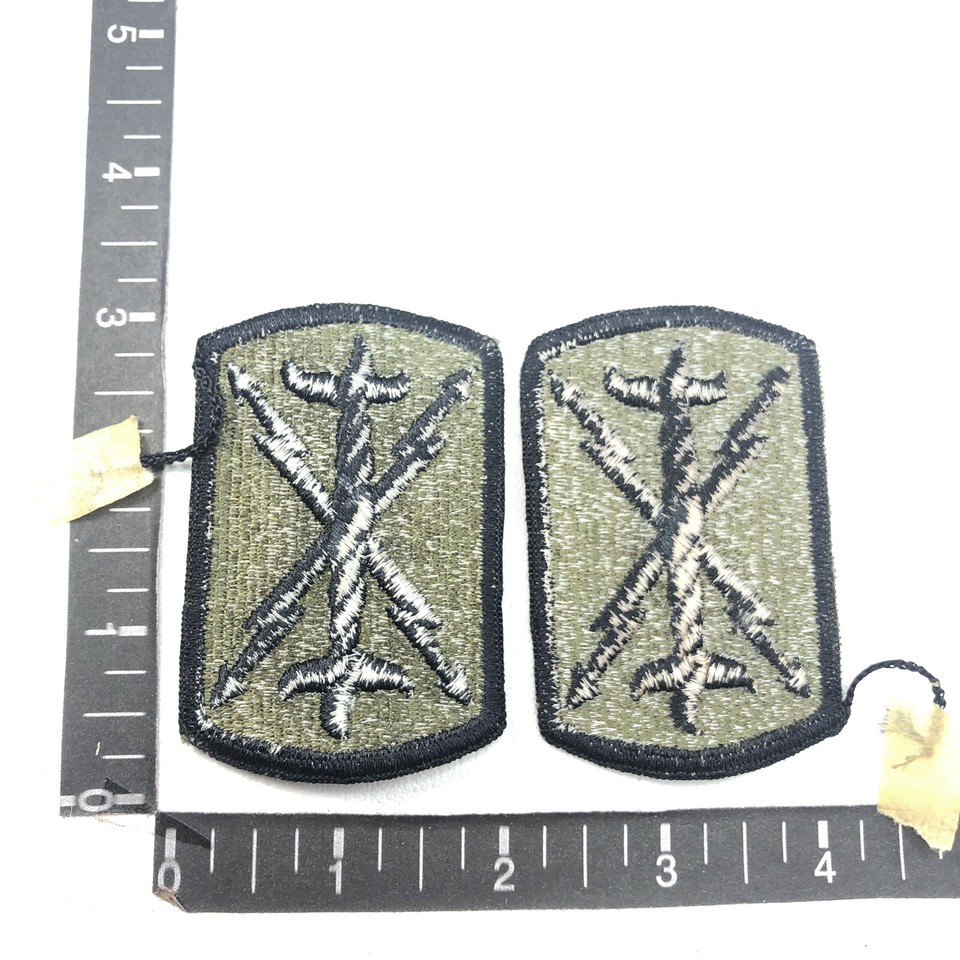 2 Military Patches ARMY Subdued Patch Lot Of 2 17th Artillery Brigade ...