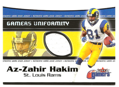 2000 Fleer Skybox Gamers Az-Zahir Hakim (Relic) RAMS | eBay