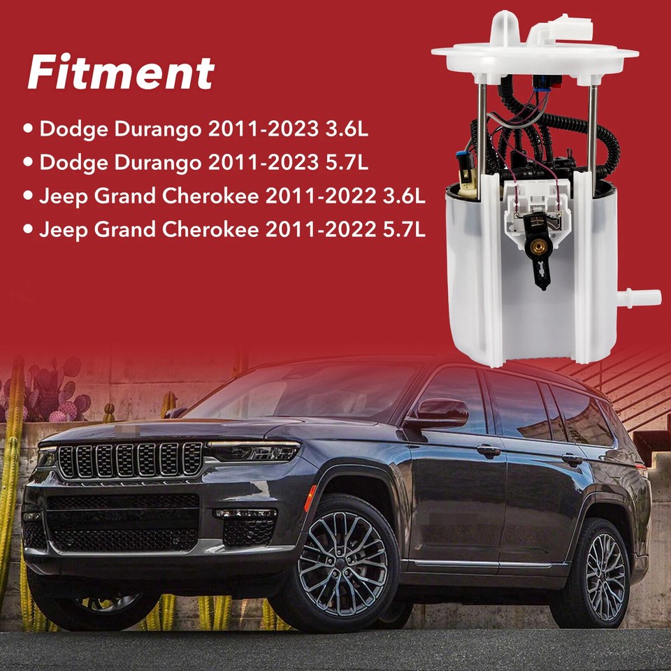 New Fuel Pump Module 68535771AA For Dodge Jeep Durango Grand Cherokee ...