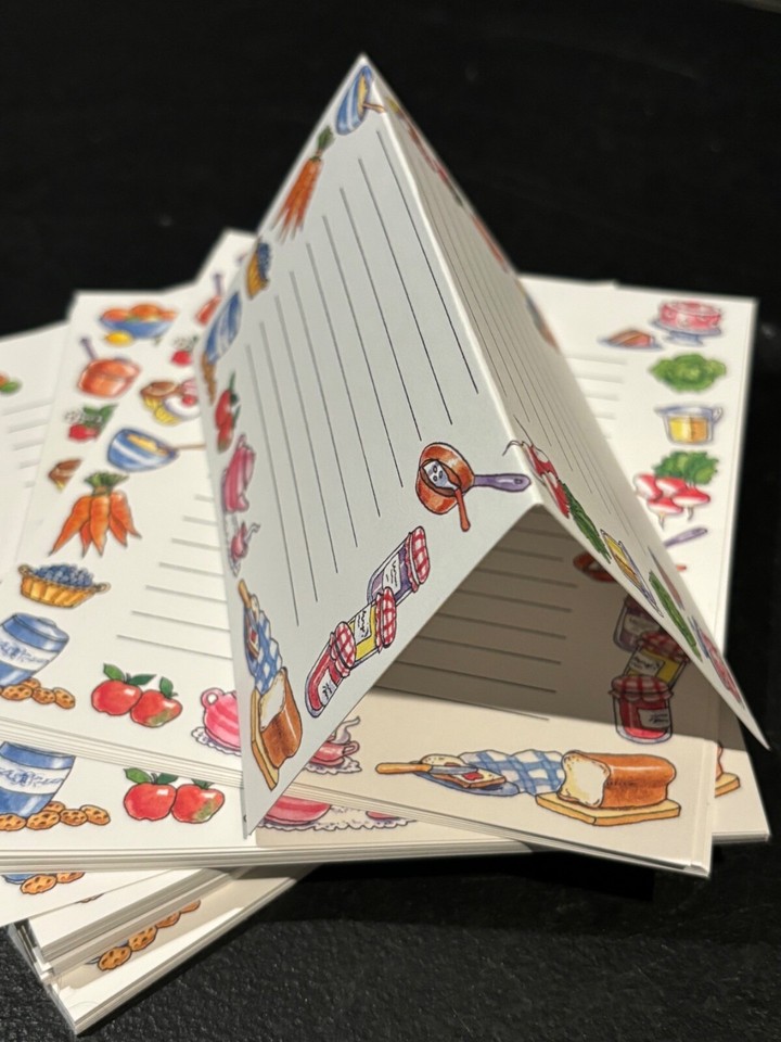 60pcs Recipe Cards 5x6 Inch Single Sided Blank Recipe Cardstock Center ...