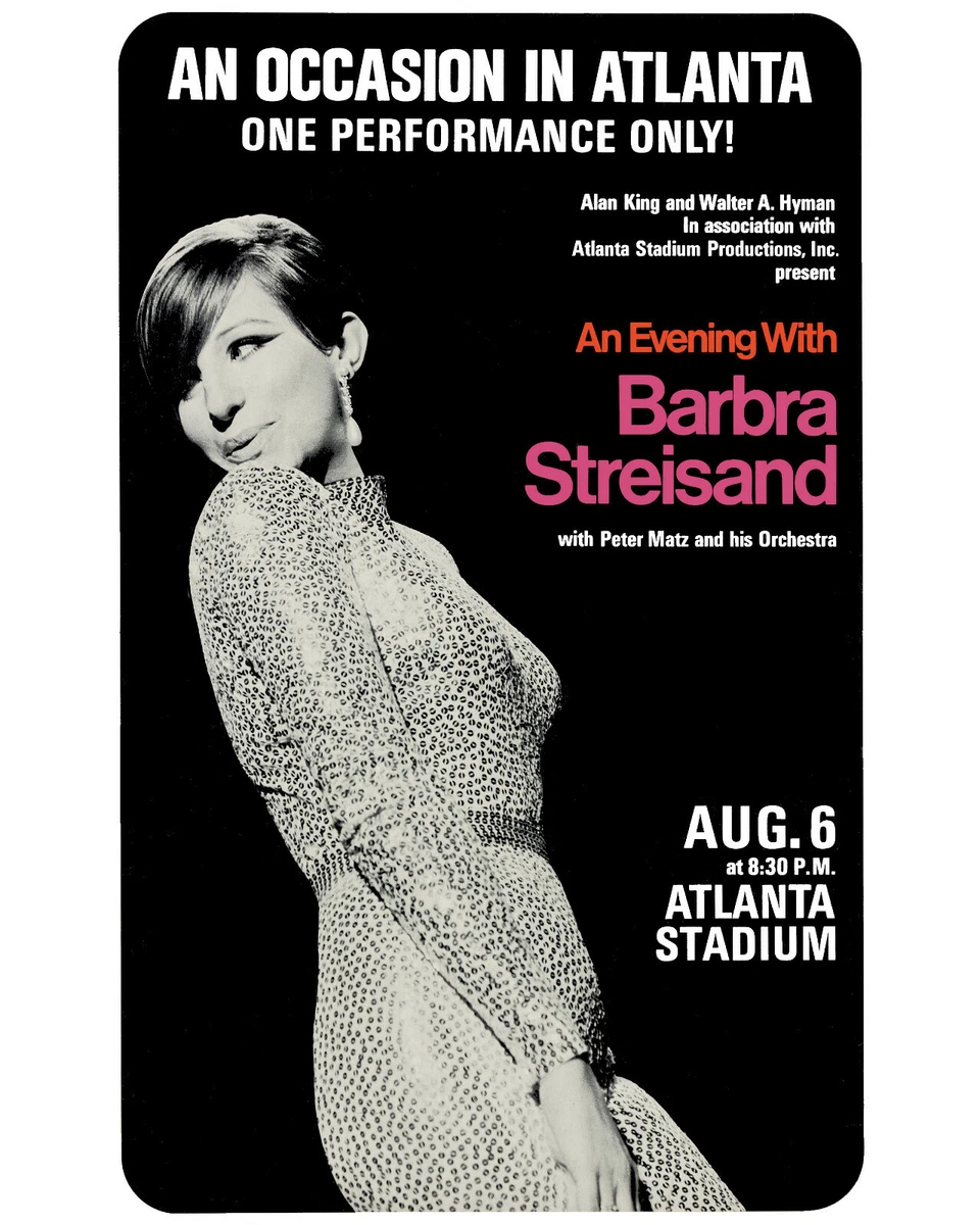 Barbra Streisand Poster Art