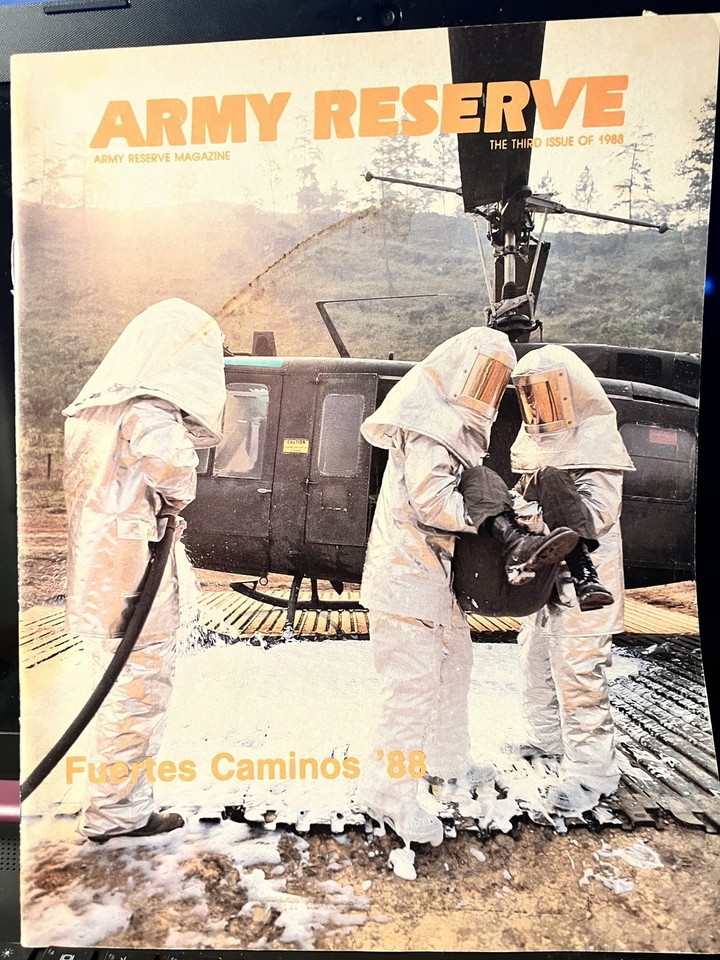 Army Reserve Magazine Third Issue Of 1988 | eBay