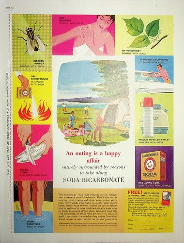 Original 1961 Food & Beverage Ad: Arm & Hammer Soda Bicarbonate Ft ...