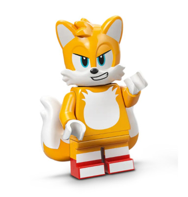 Tails angry face Sonic the Hedgehog Lego Minifigure 77002 NEW NEVER ...