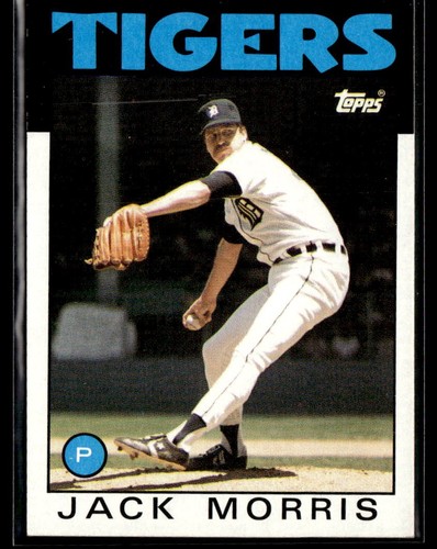 1986 Topps #270 Jack Morris Baseball Card 1002T | eBay