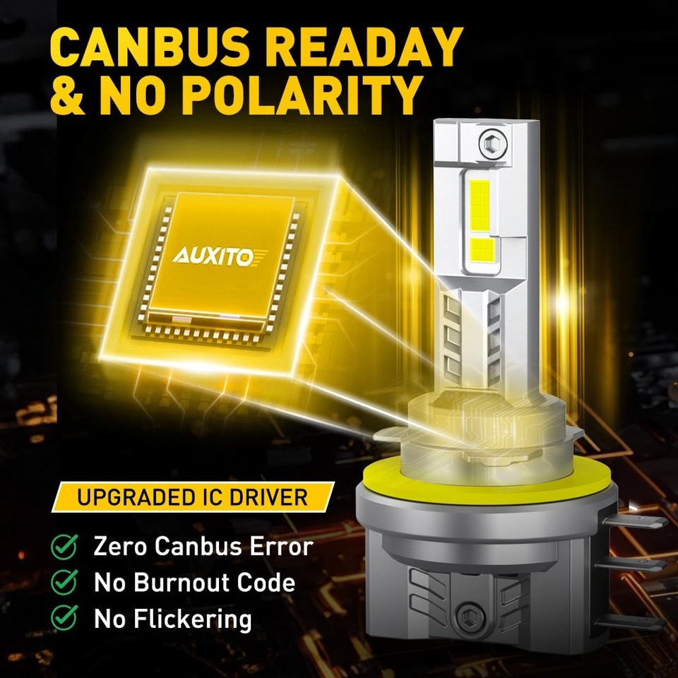 Canbus LED Light H15 LED DRL High Beam Headlamp For Mazda 6 2014 2015 ...