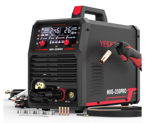 MIG-250 PRO Aluminum Welder,250A 220V,Welding Machine MIG/Lift TIG ...