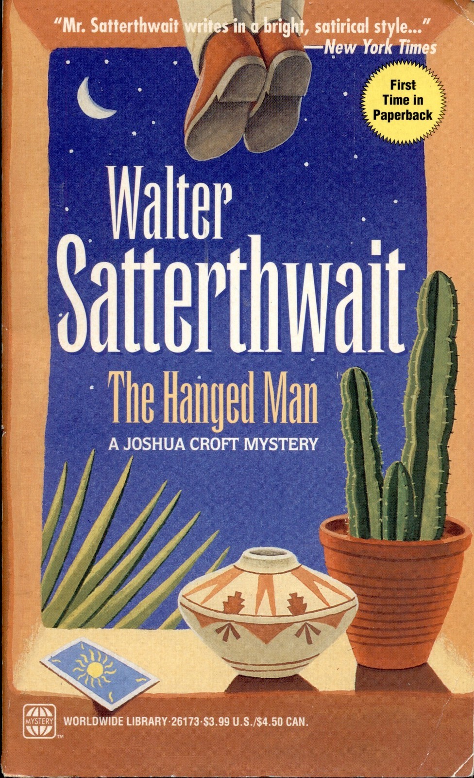 THE HANGED MAN by WALTER SATTERTHWAIT WORLDWIDE 1993 1995 Joshua Croft ...
