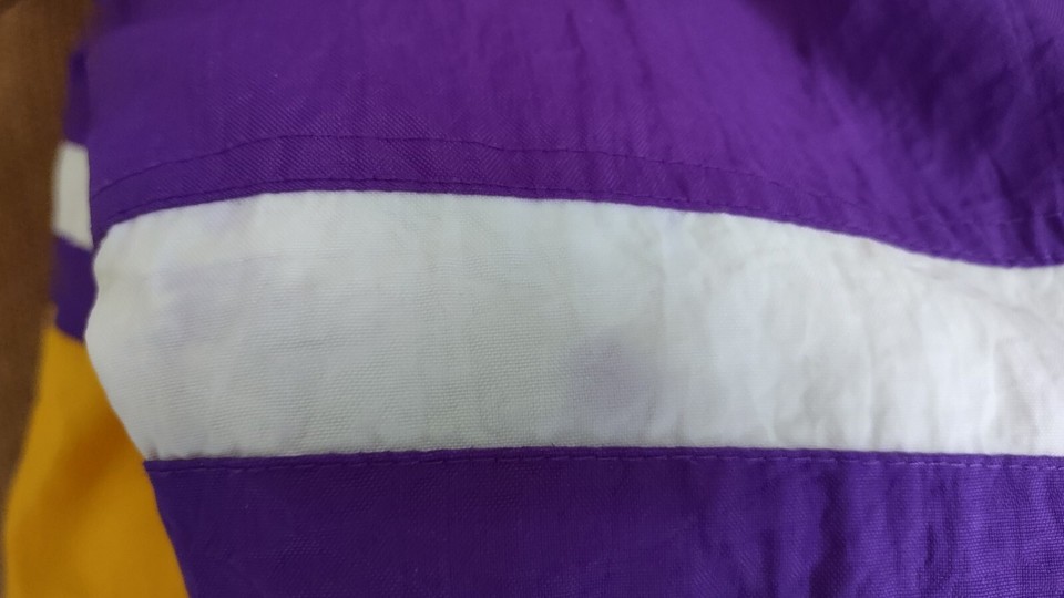 VINTAGE RARE APEX ONE LOS ANGELES LAKERS 1/2 ZIPP WITH HOOD WINTER ...