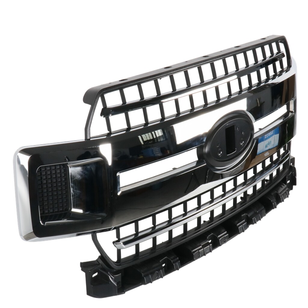 For 2018-2020 Ford F-150 Front Radiator Grille Assembly Chrome JL3Z ...