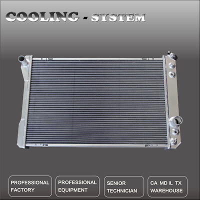 CU951 3 Row Aluminum Radiator For 82-92 Chevy Camaro Pontiac Firebird ...