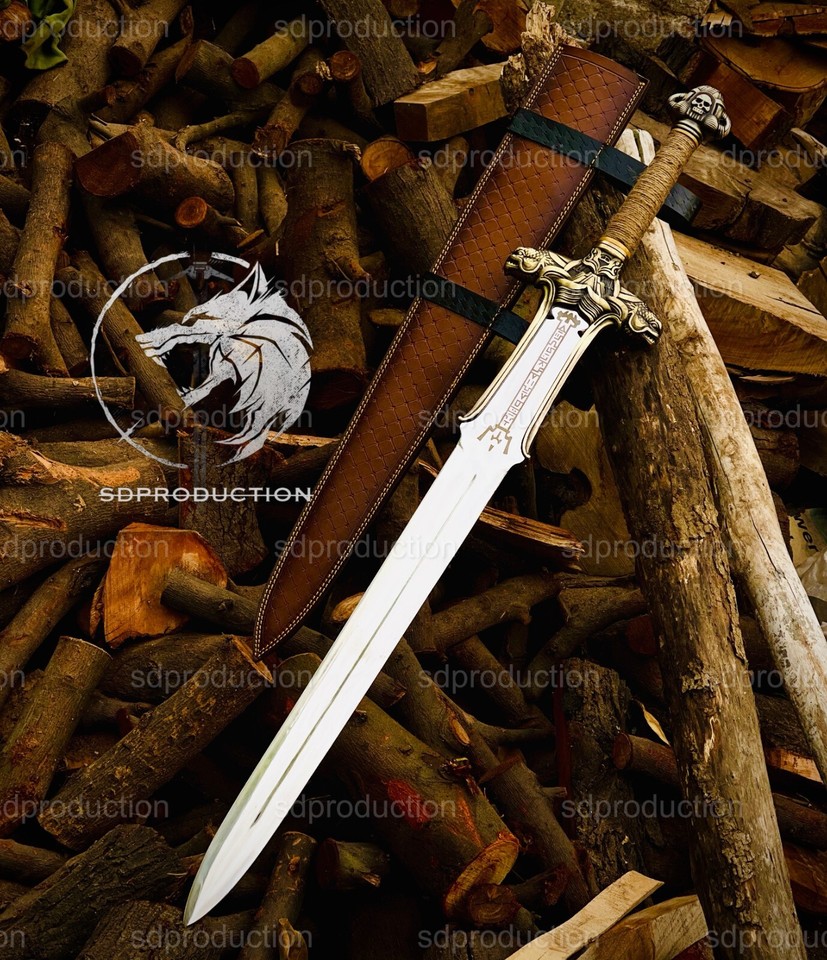 Handmade Scottish Claymore Sword, Medieval Sword, Battle Ready Viking ...