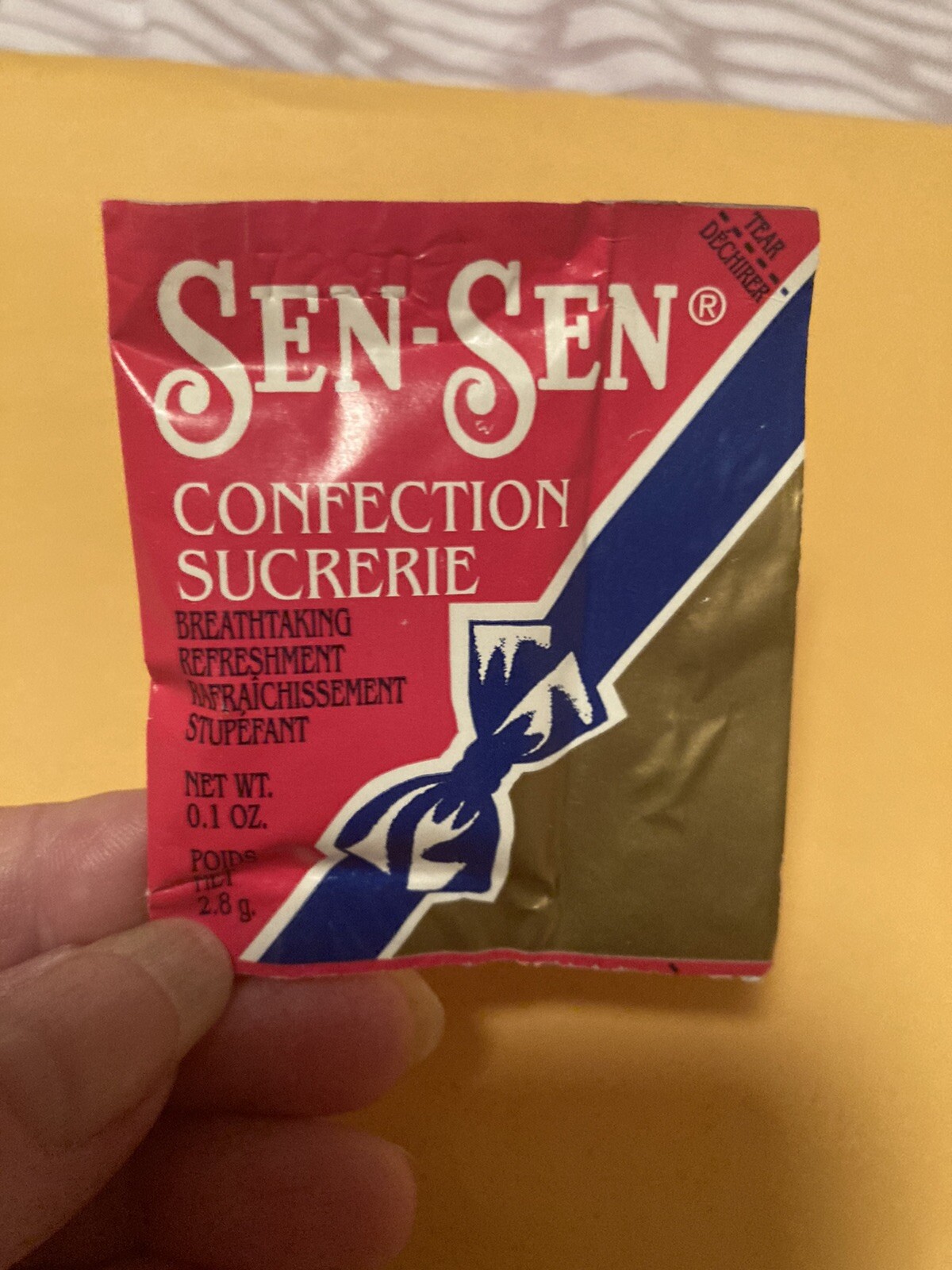 Sen Sen Mints Licorice Breath Freshener - 1 Packet Sealed 72560088125 ...