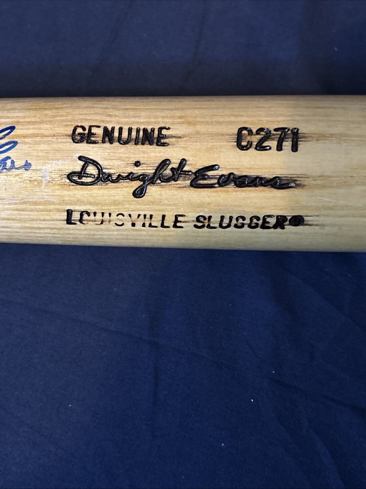 DWIGHT EVANS Signed Game Issued Baseball Bat Boston Red Sox - NO COA | eBay