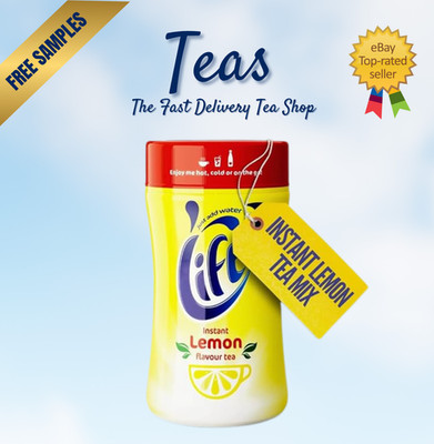 Lift Instant Lemon Tea 165g Soluble Refreshing Fruit Tea Hot Cold Drink ...