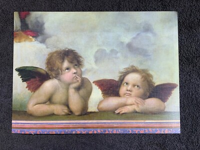 Masterpiece 13.5"x10" #58 Putti, detail from the Sistine Madonna by ...