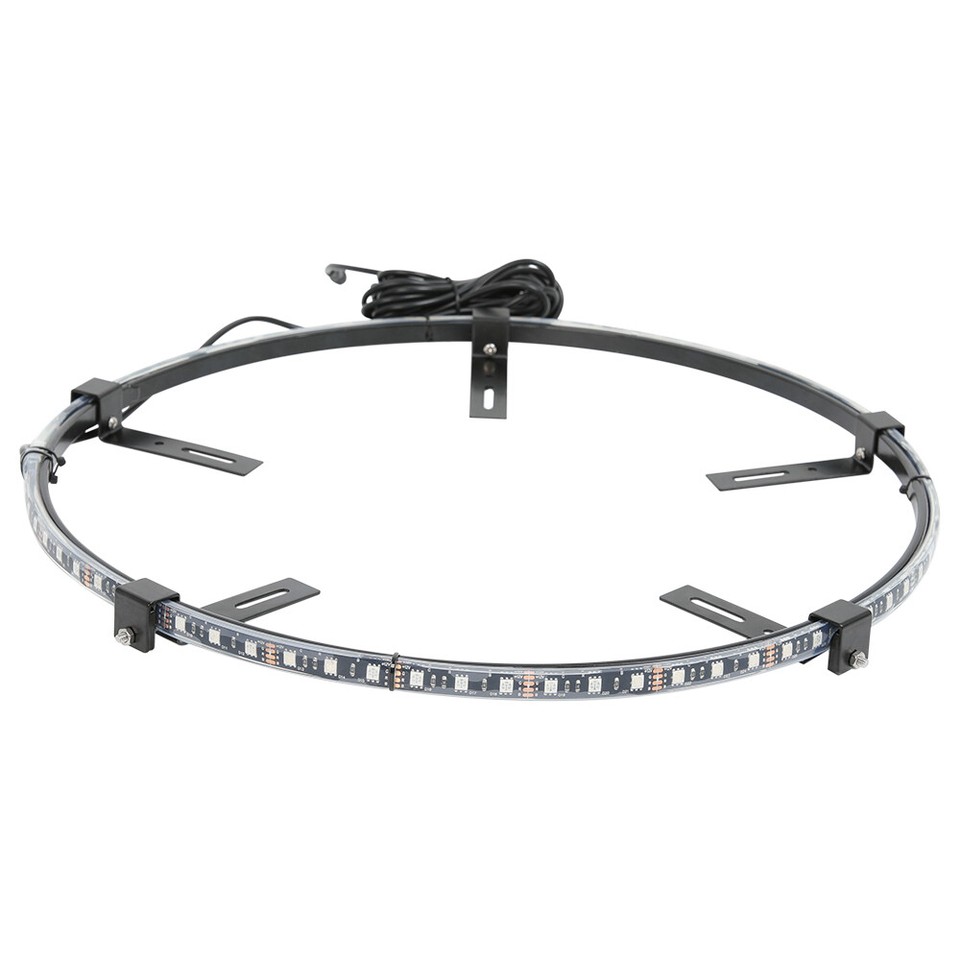 Car 15.5'' RGBW LED Wheel Ring Lighting Kits For Chevy Silverado 1500 ...