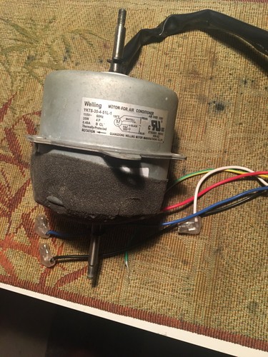 WELLING YKTS-35-4-51L-1 Fan Motor 115V 60Hz 35W 4P 0.48A | eBay Australia