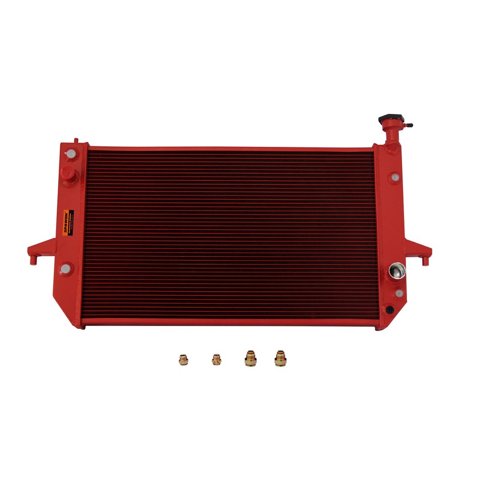 Red Radiator Fit Chevrolet Astro & GMC Safari 1996-2005 Aluminum 3Row ...