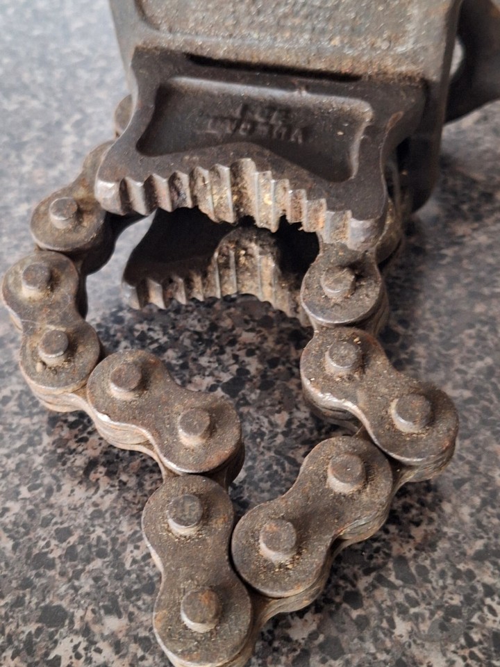 Vintage Rare J H Williams Vulcan No. 4 Plumbers Chain Vise USA | eBay