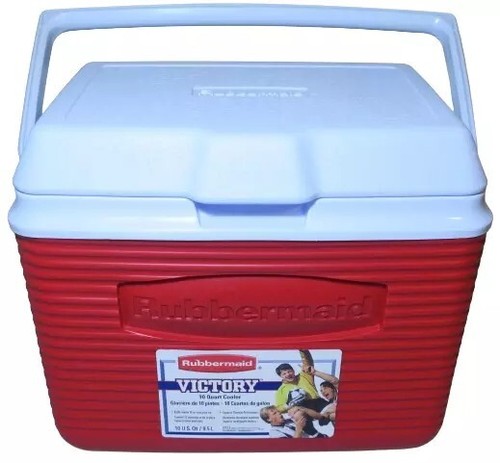 Rubbermaid 10 Qt Ice Chest Cooler Esky 9.5L Portable Lunch Box Chiller ...