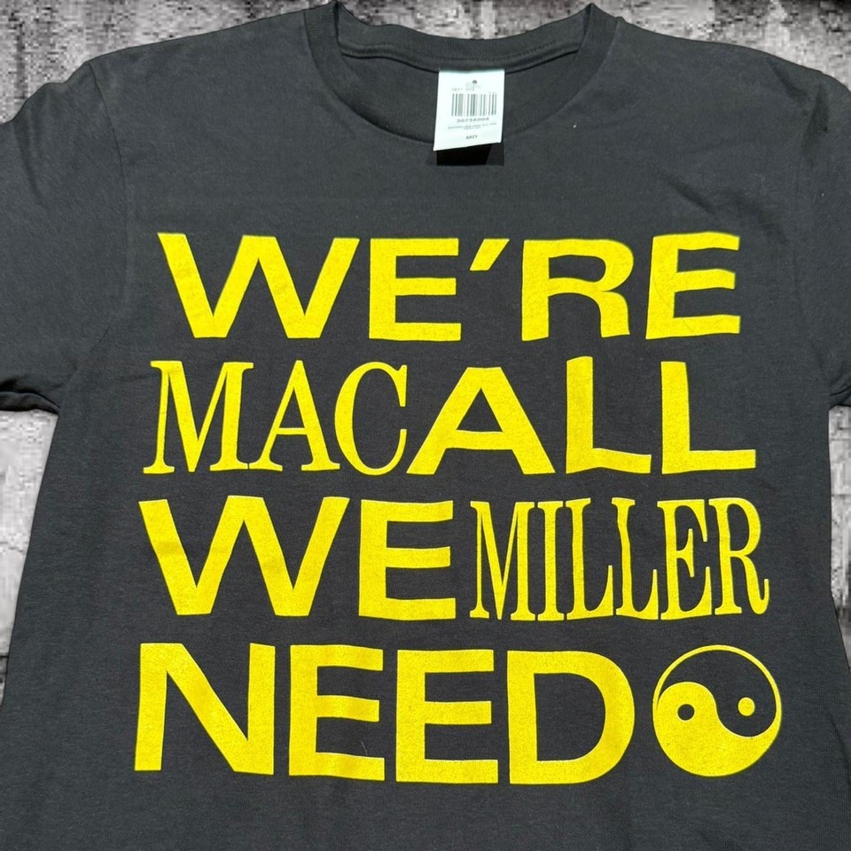 Mac Miller “We’re All We Need” Graphic Tee - Black - Size Medium - FB1 ...