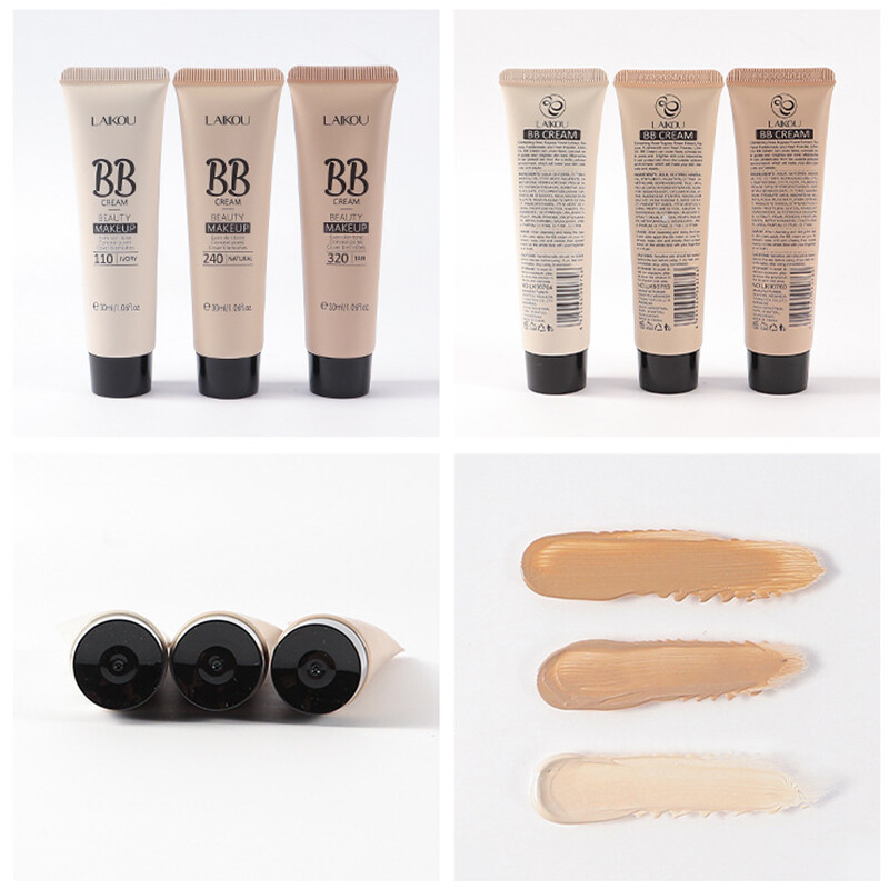 3 Colors Waterproof Matte Concealer BB Cream Lasting Liquid Foundation ...
