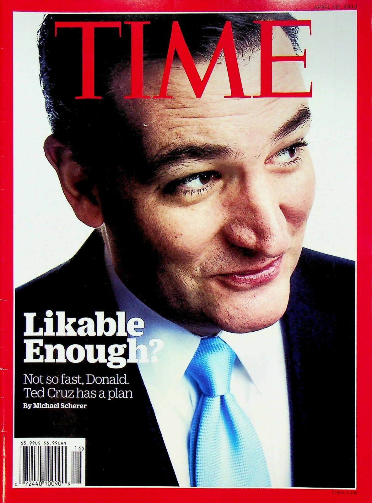 Original Time Magazine April 18 2016 Ted Cruz | eBay
