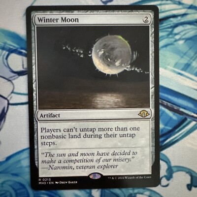 Winter Moon (2 Available) NM-Mint English Modern Horizons 3 Rare 0213 ...