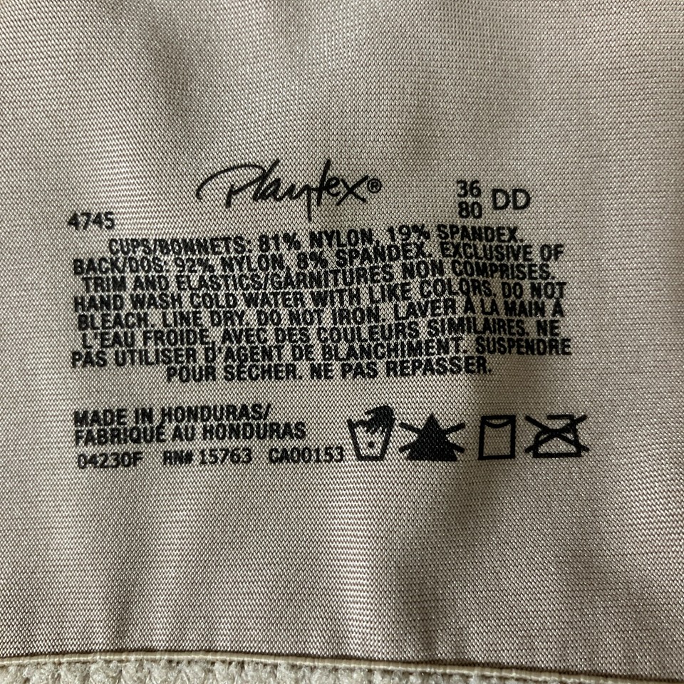 Playtex 18 Hour Bra Wirefree Ultimate Lift True Support Womens 4745 ...