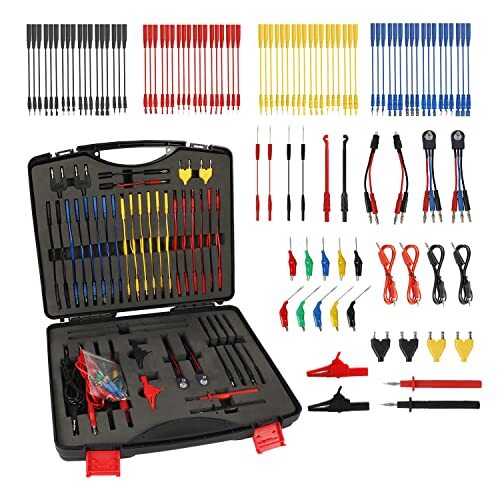 104PCS Automotive Circuit Test Leads Kit, Multimeter Terminal Test ...