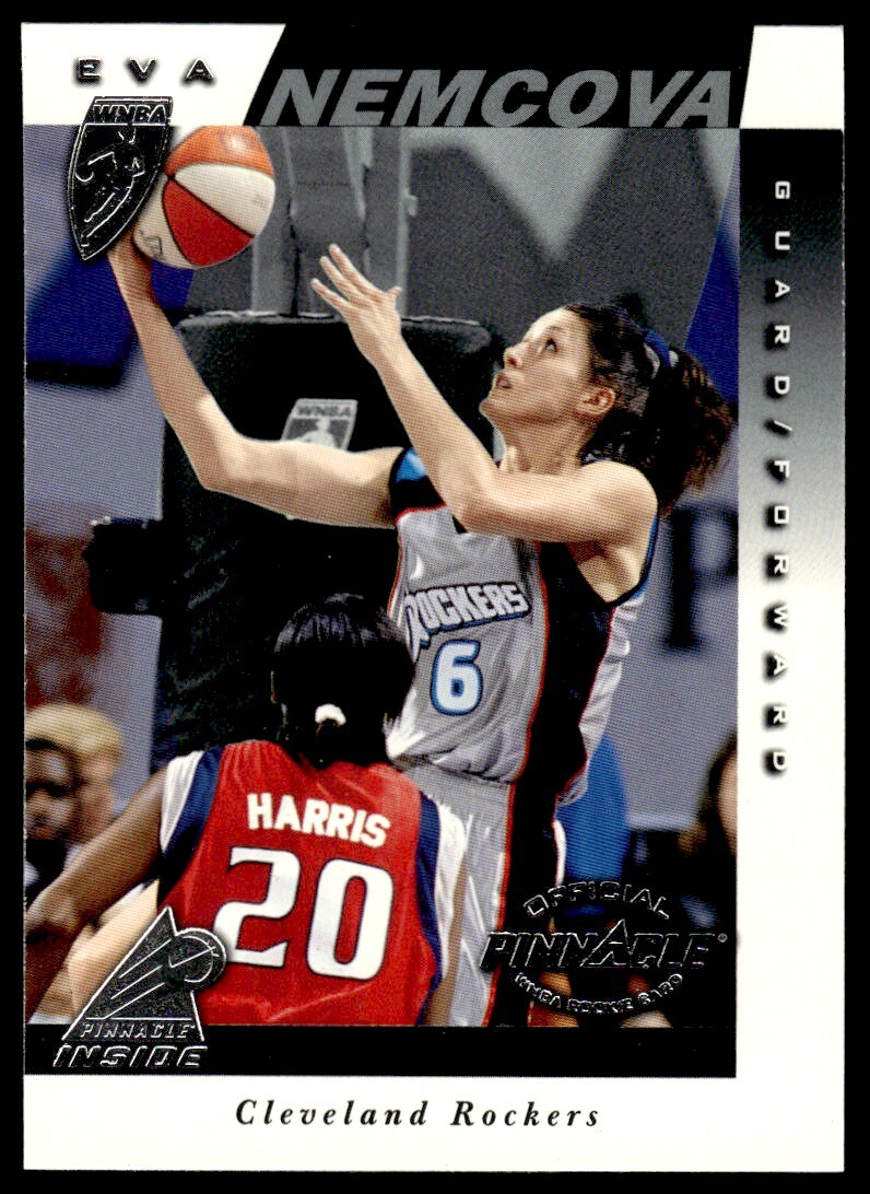 1997-98 Pinnacle Inside WNBA Eva Nemcova RC Cleveland Rockers #48 | eBay