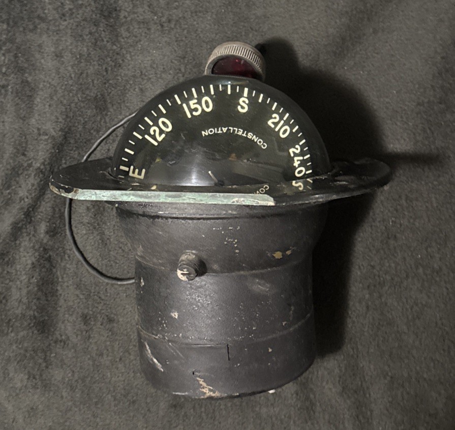 VINTAGE DANFORTH CONSTELLATION 6” MARINE BOAT HIGH COMPASS. | eBay
