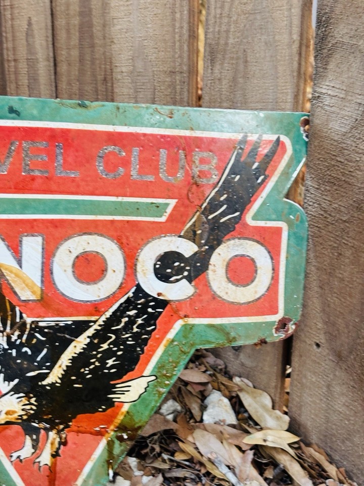 Conoco Porcelain Advertising Sign | eBay