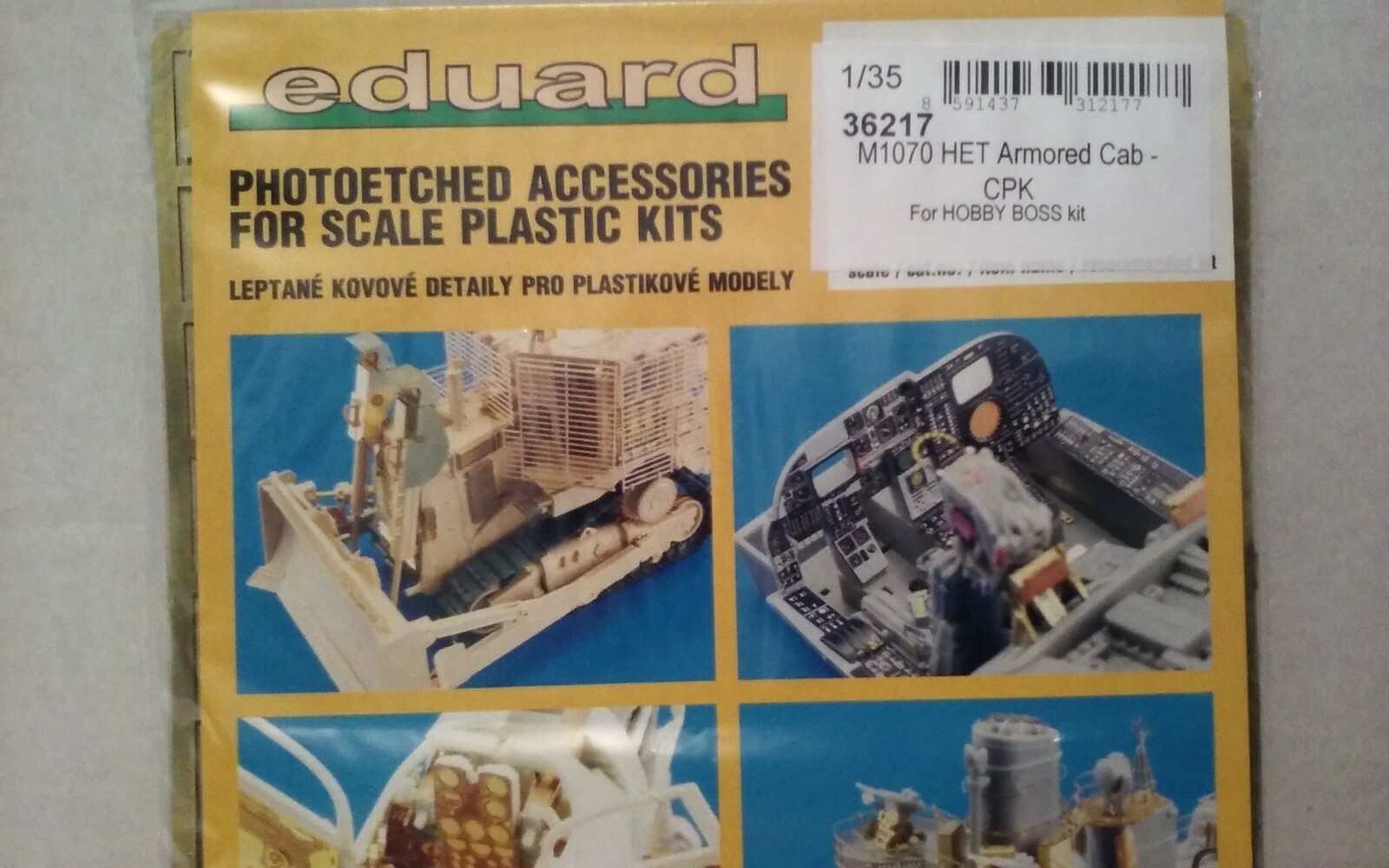 1/35 Eduard photoetched M-1070 added armor cab #36217 | eBay