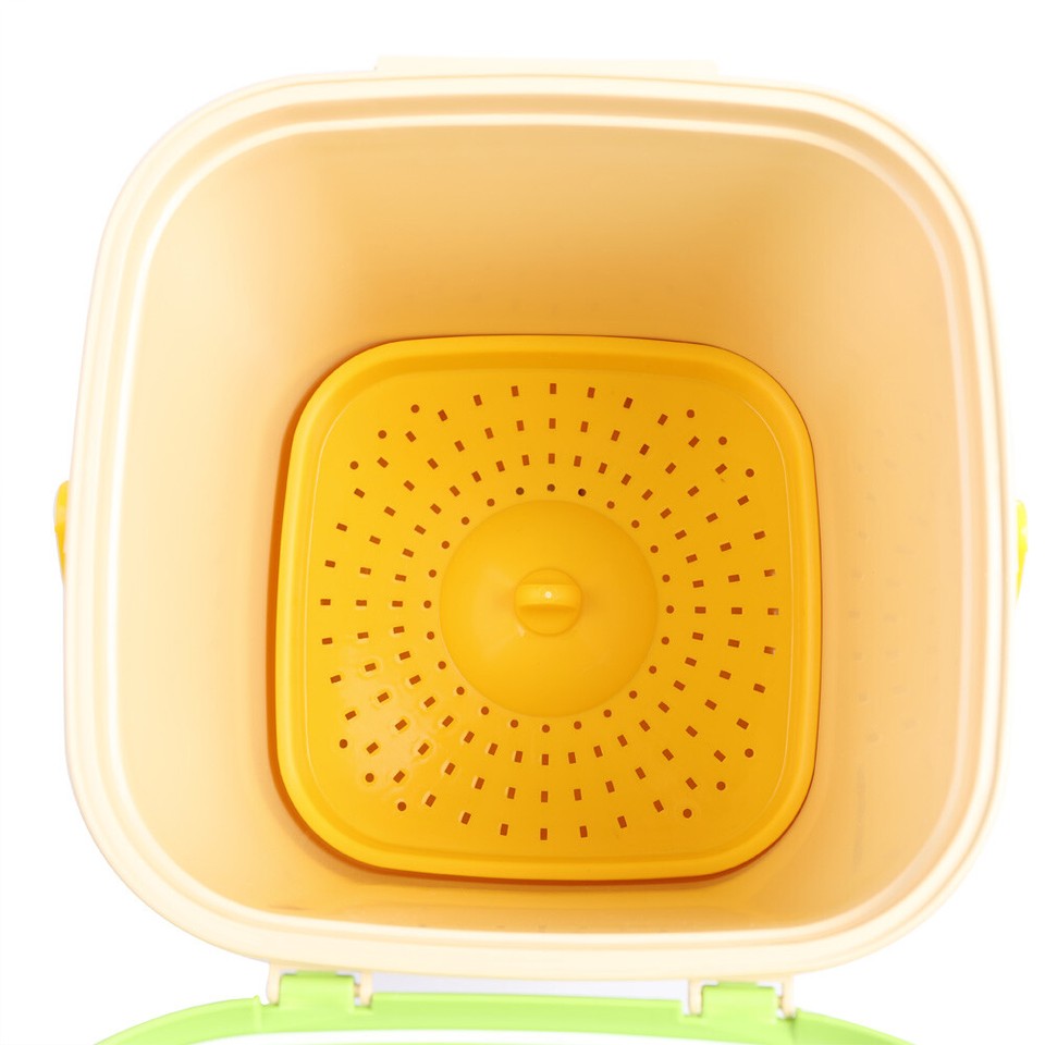 21L Recycle Composter Aerated Compost Bin Bokashi Bucket Kitchen Food ...