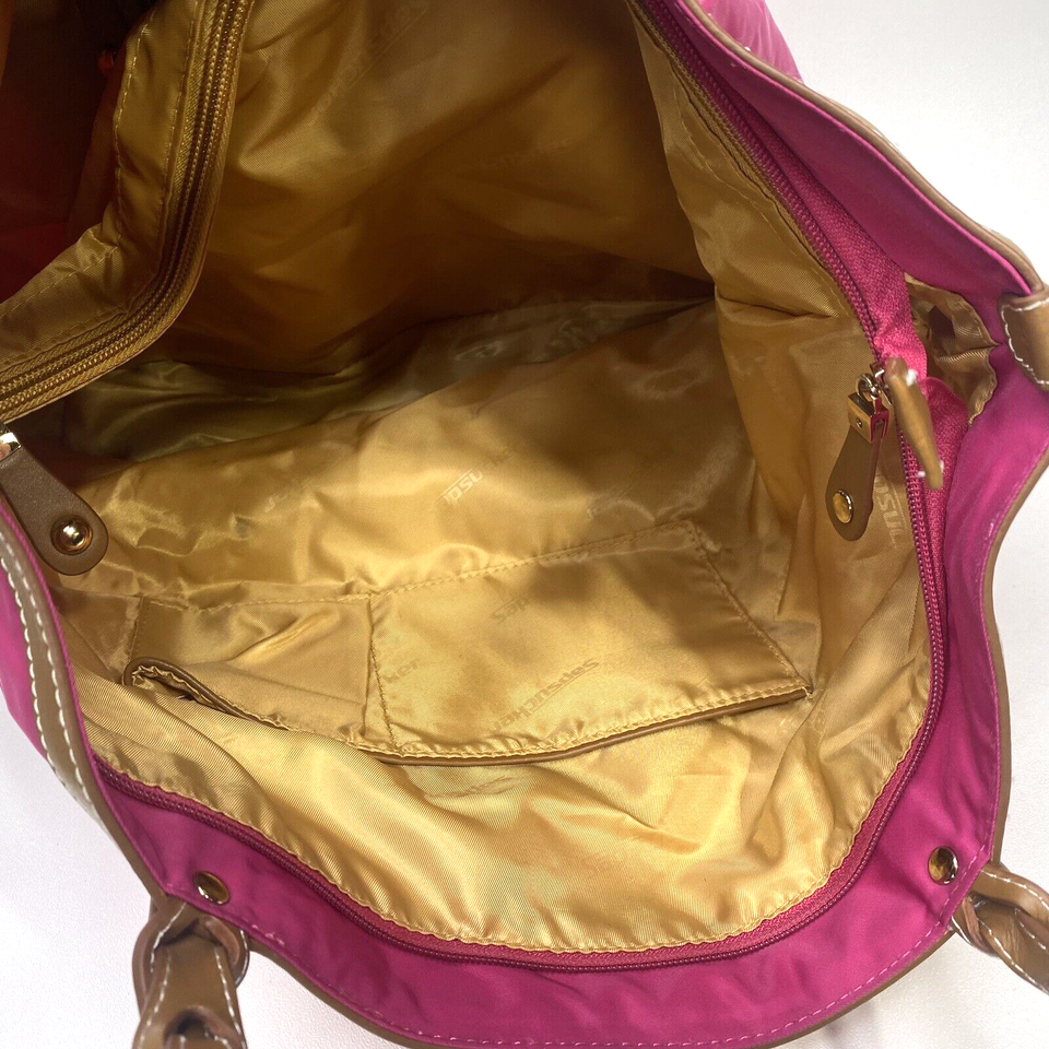 #SAPSUCKER - Large Pink Tote Lots of Pockets | eBay