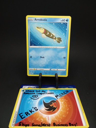 Arrokuda 082/264 Fusion Strike Regular Common Pokemon Card | eBay