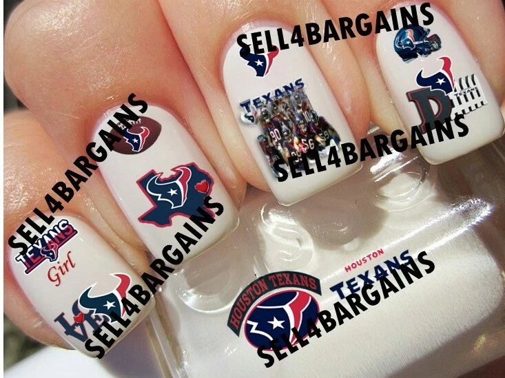 Houston Texans Nail Art Ideas