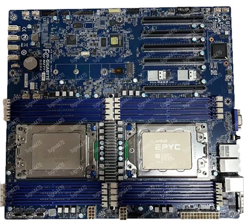AMD EPYC 7402 x2+GIGABYTE MZ71-CE0 (rev. 1 x) Motherboard+CPU ...